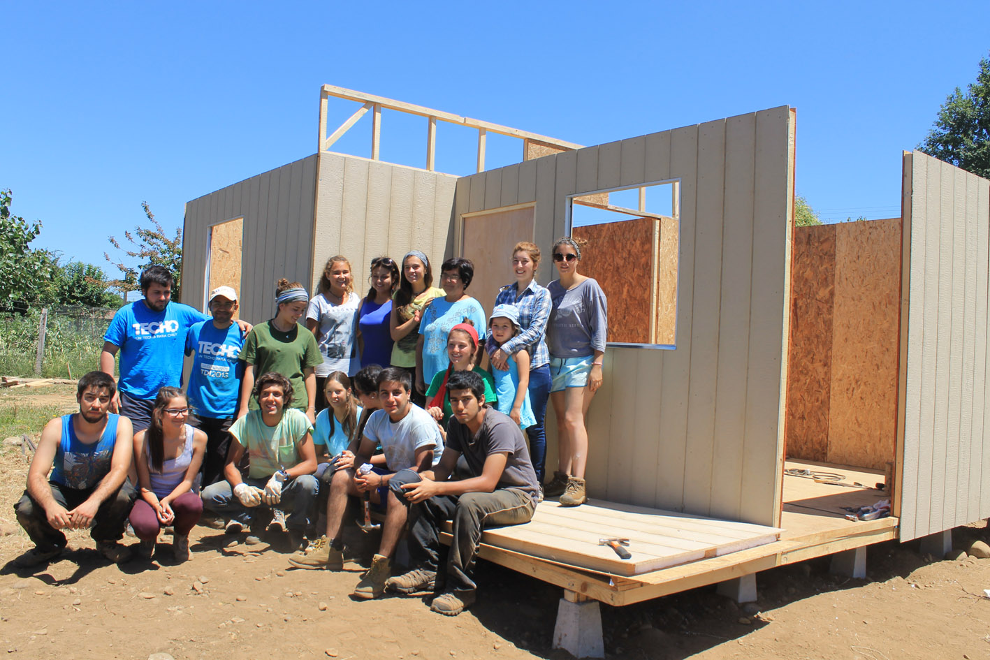 Trabajos de Verano de TECHO-Chile: Construyendo un Futuro Mejor ...